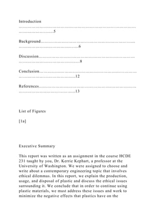 ENGR 231 Team Report Components and Formatting Component .docx