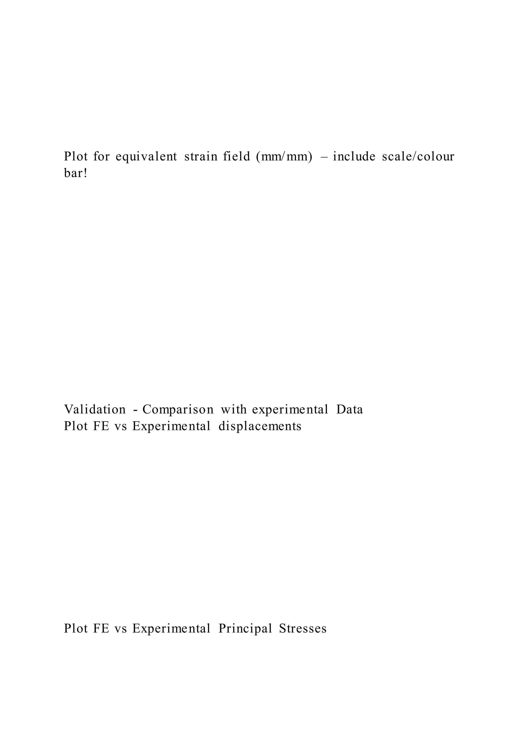 ENGR7961 Finite Element MethodsAssessment I - Report Semes | PDF