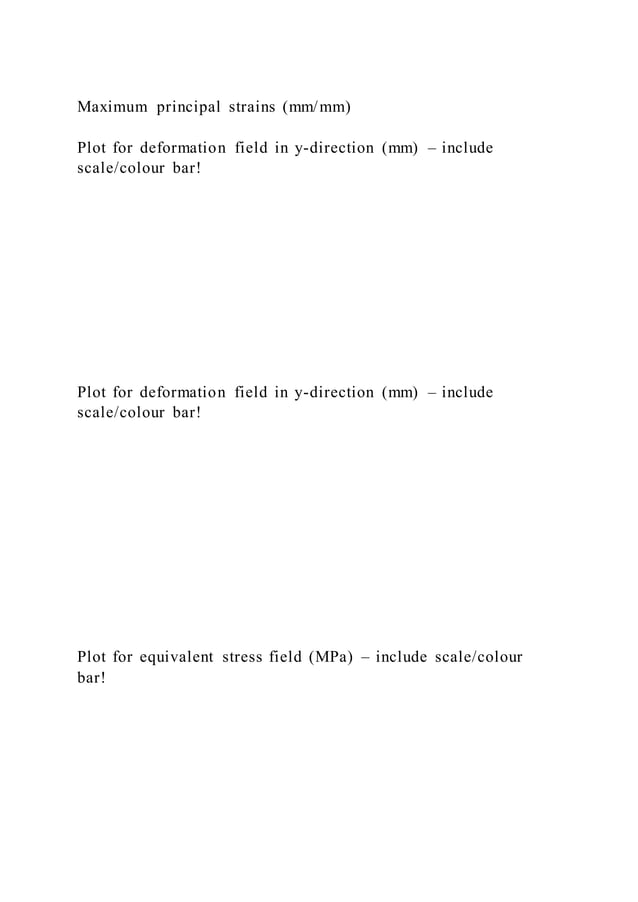 Engr7961 Finite Element Methodsassessment I Report Semes Pdf