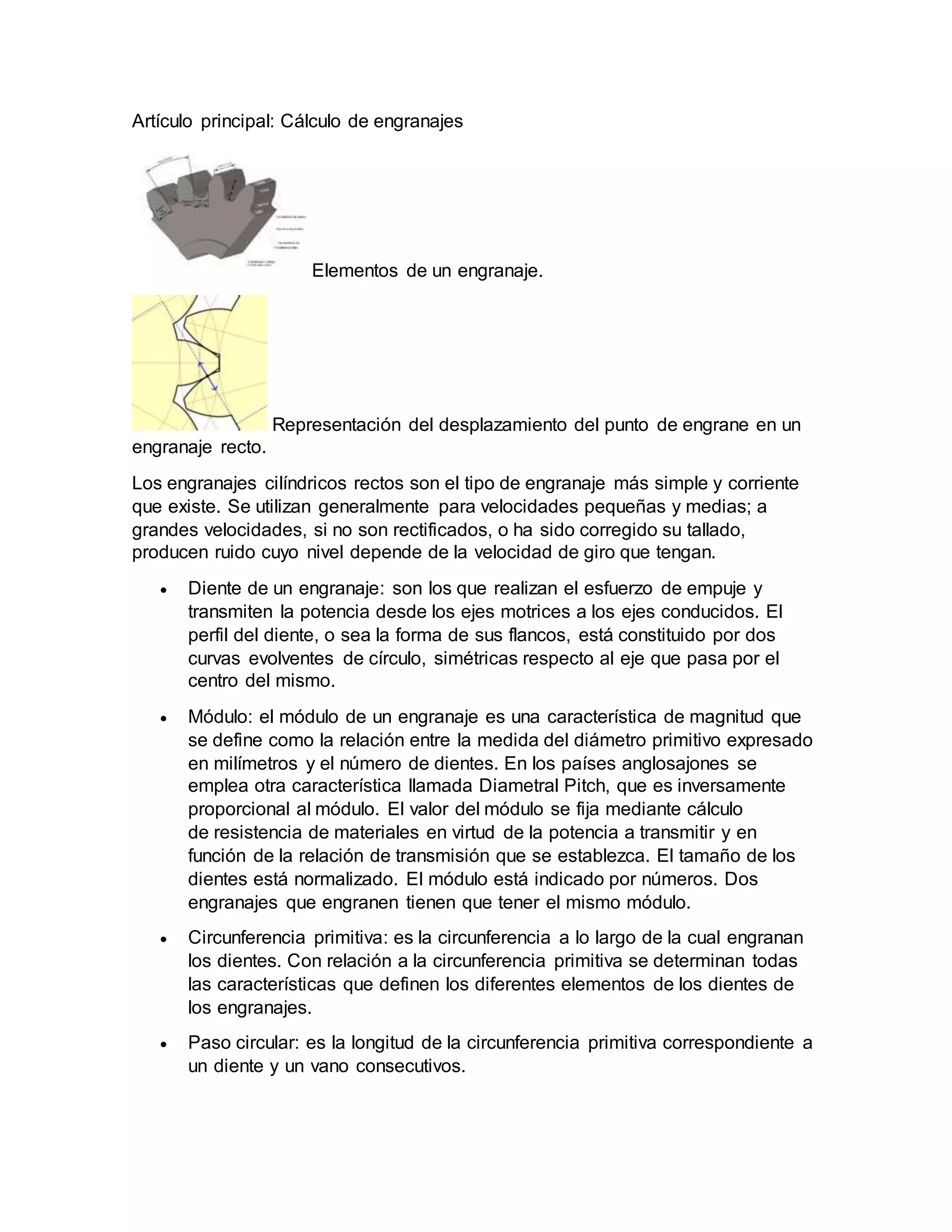 Los Engranajes | DOCX