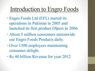 Engro corporation Pakistan Ltd. | PPTX