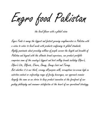 Engro corporation final,,,prepared by ZEESHAN | DOCX