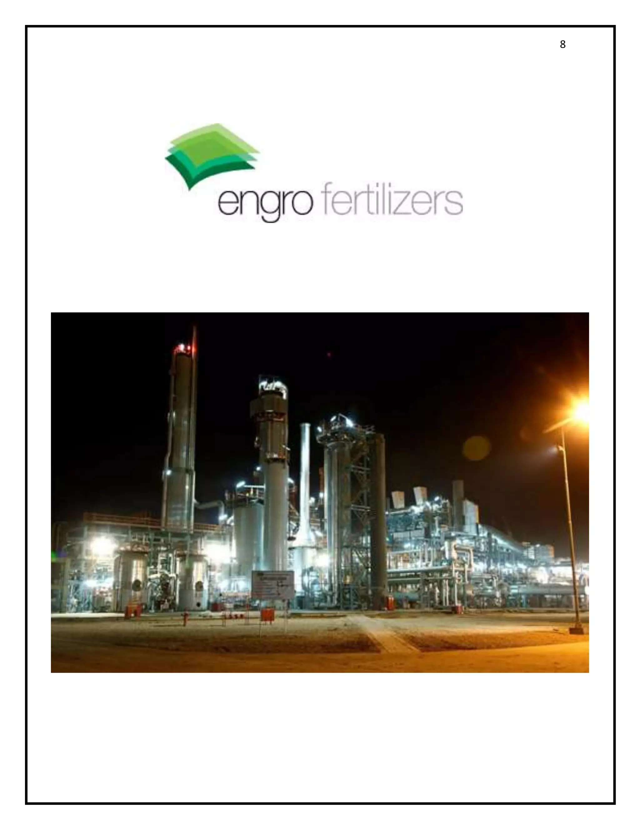 Engro fertilizers | DOCX