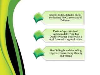Engro food limited | PPTX