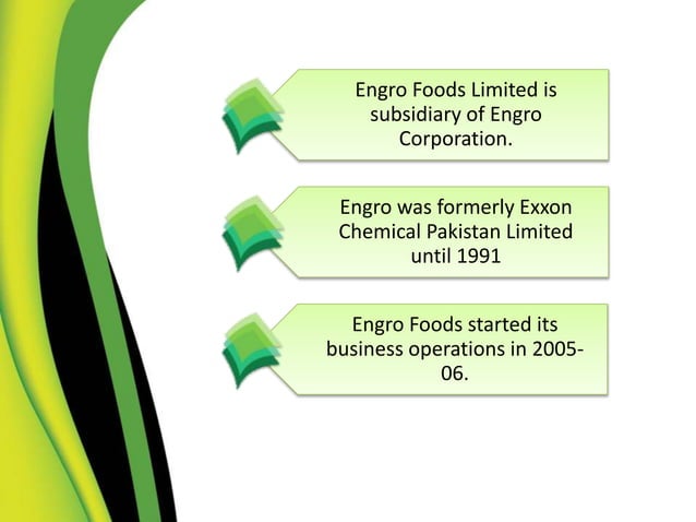 Engro food limited | PPT