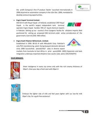 BCG Matrix of Engro foods | DOCX