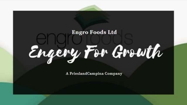 Engro foods | PPT