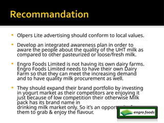 CRM AT ENGRO FOODS LIMITED (Premier Pakistani Enterprise) | PPTX ...