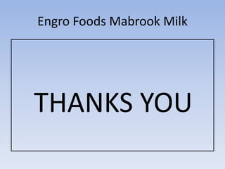 Engro fFoods dairy milk product mabrook Product Failure & Its Reasons | PPT