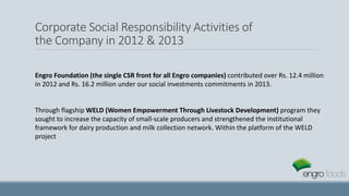 Engro foods presentation (financial accounting) | PPTX