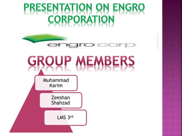 Engro Corporation LCM Leadership change management | PPTX | Business ...