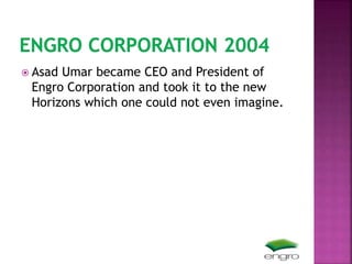 Engro Corporation LCM Leadership change management | PPTX