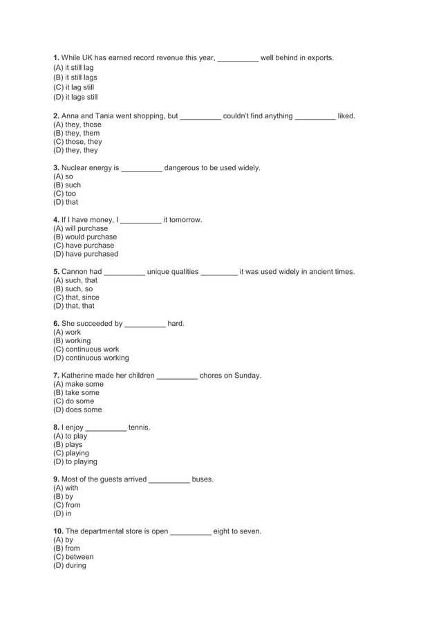 English Sample Paper For AIAMEE Entrance Exam Preparation English Sample Paper For AIAMEE Entrance Exam Preparation