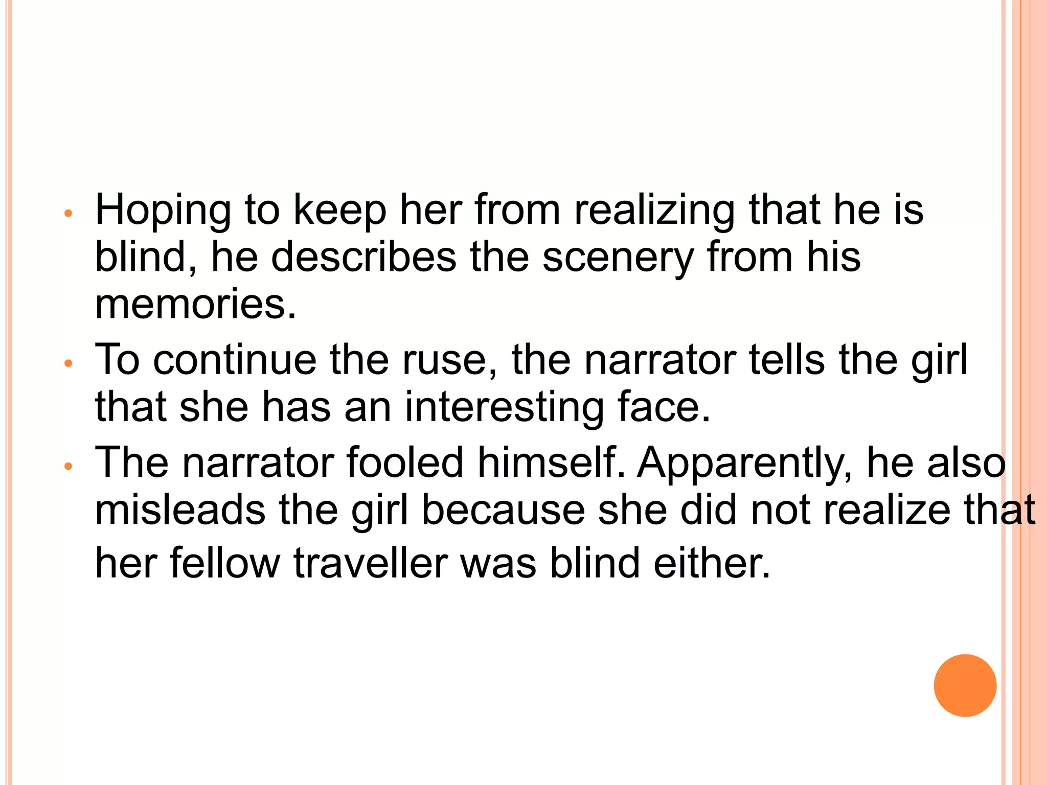 The Eyes Have It - Ruskin Bond | PPTX