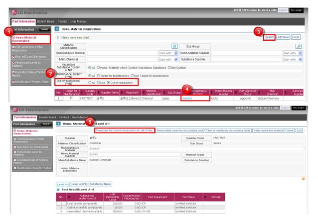 (Eng)supplier user 수정본 lge(LG Electronics) | PPT | Technology & Computing