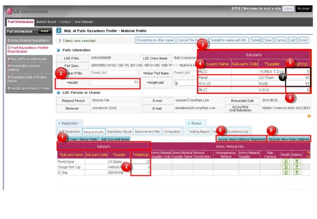 (Eng)supplier user 수정본 lge(LG Electronics) | PPT | Technology & Computing