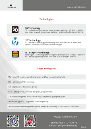Technoton - Telematics: Industry Solutions | PDF