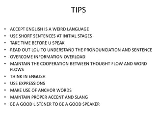 Eng tips | PPT