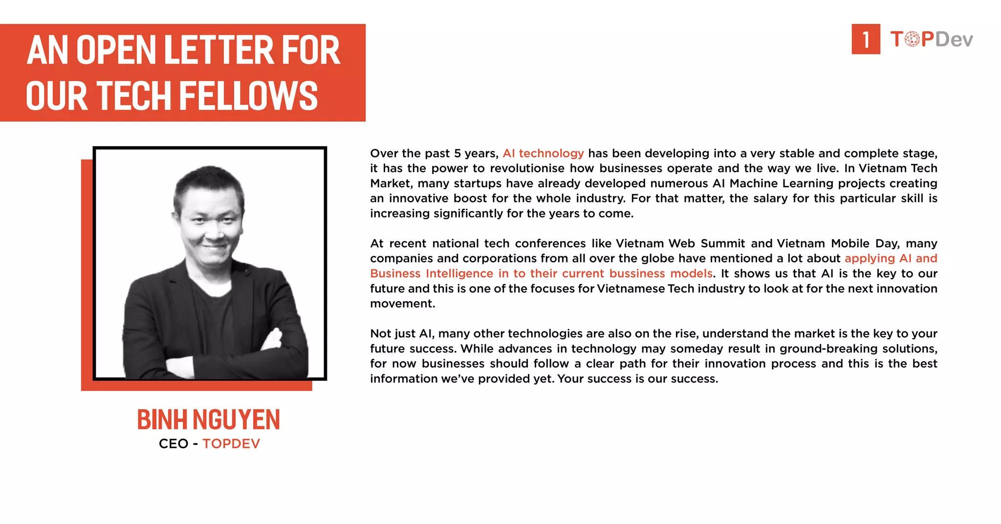 Vietnam IT industry human resources insight - TopDev | PDF | Web Development | Internet