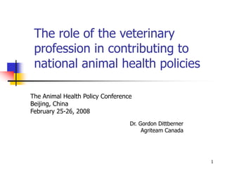 [eng]Veterinary_Profession and requeriments.ppt