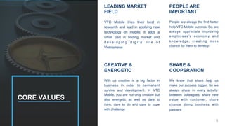 VTC Mobile - Company Profile | PDF