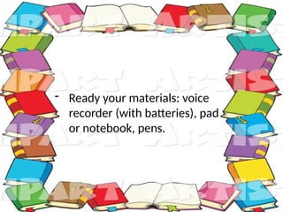 English Grade 6 Powerpoint Presentation 1 | PPTX