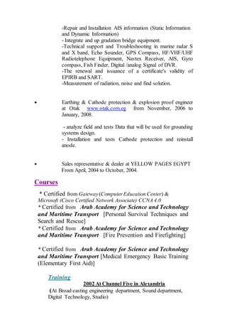 Eng wesam cv | PDF