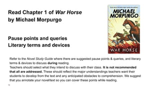 War Horse - Lesson 1 Chapter 1 - English | PPTX