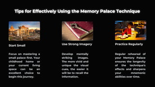 Enhace your memory and learning skills ! | PPT
