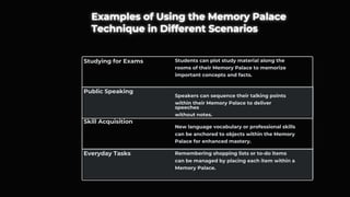 Enhace your memory and learning skills ! | PPT