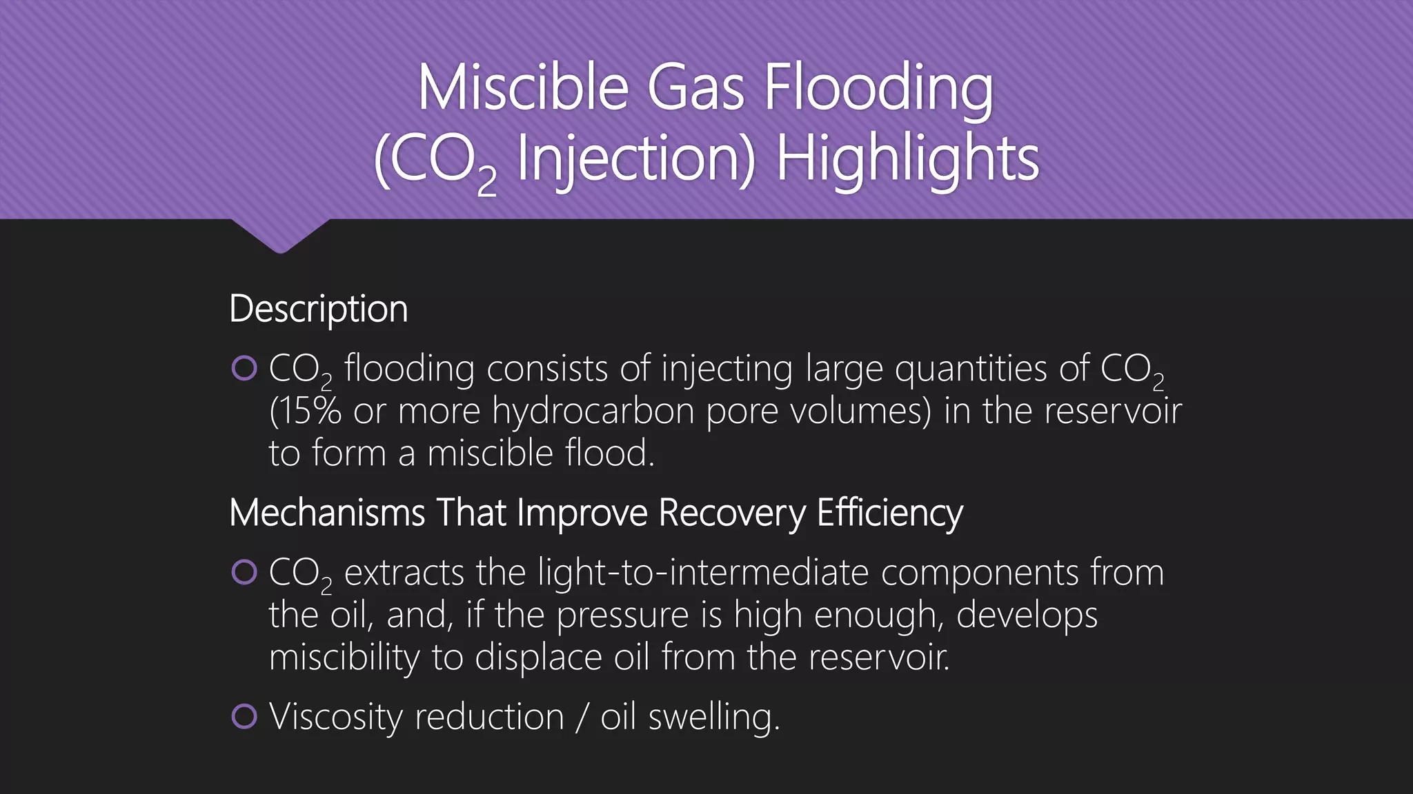 Enhached oil recovery EOR | PPTX