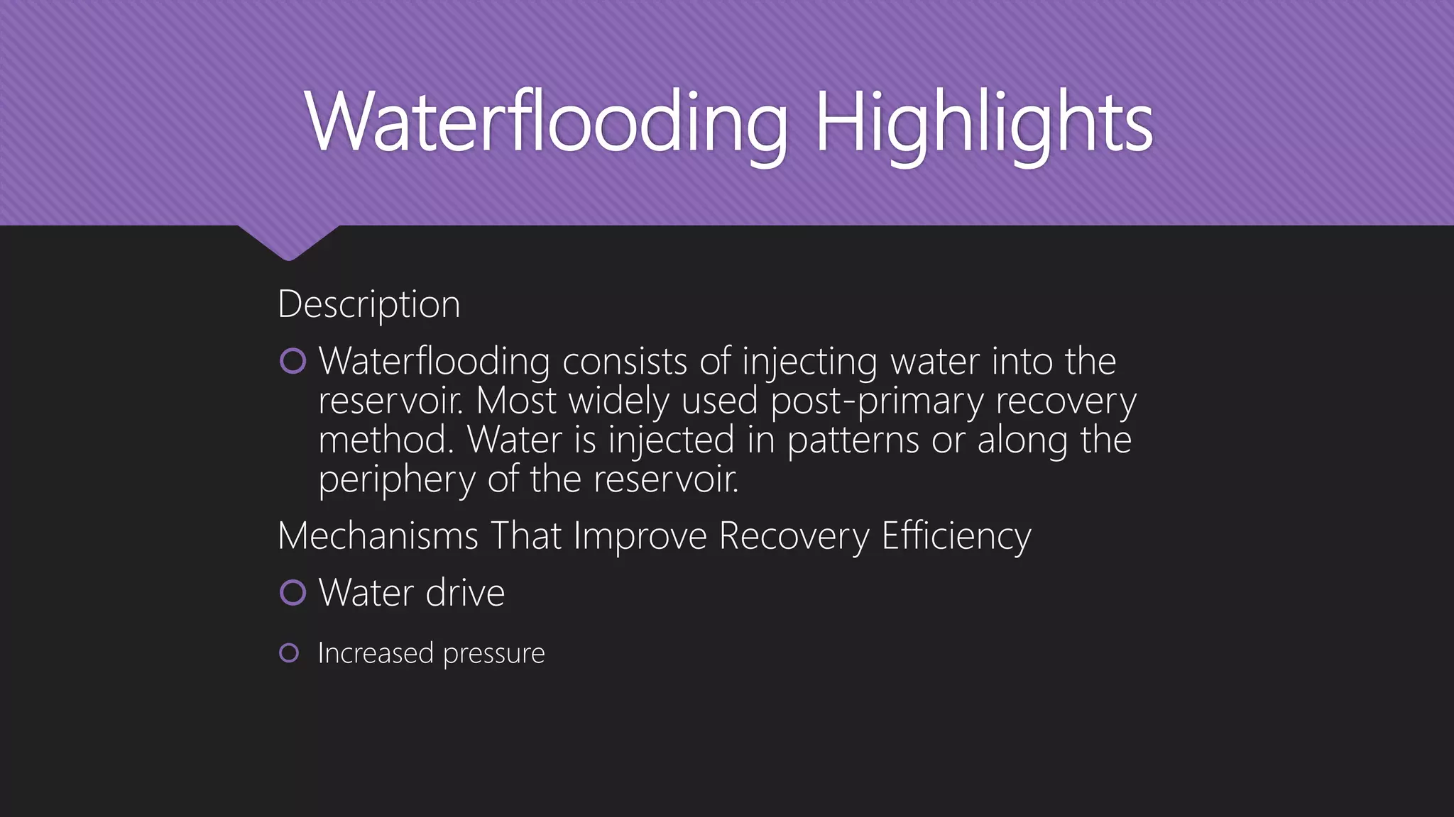 Enhached oil recovery EOR | PPTX