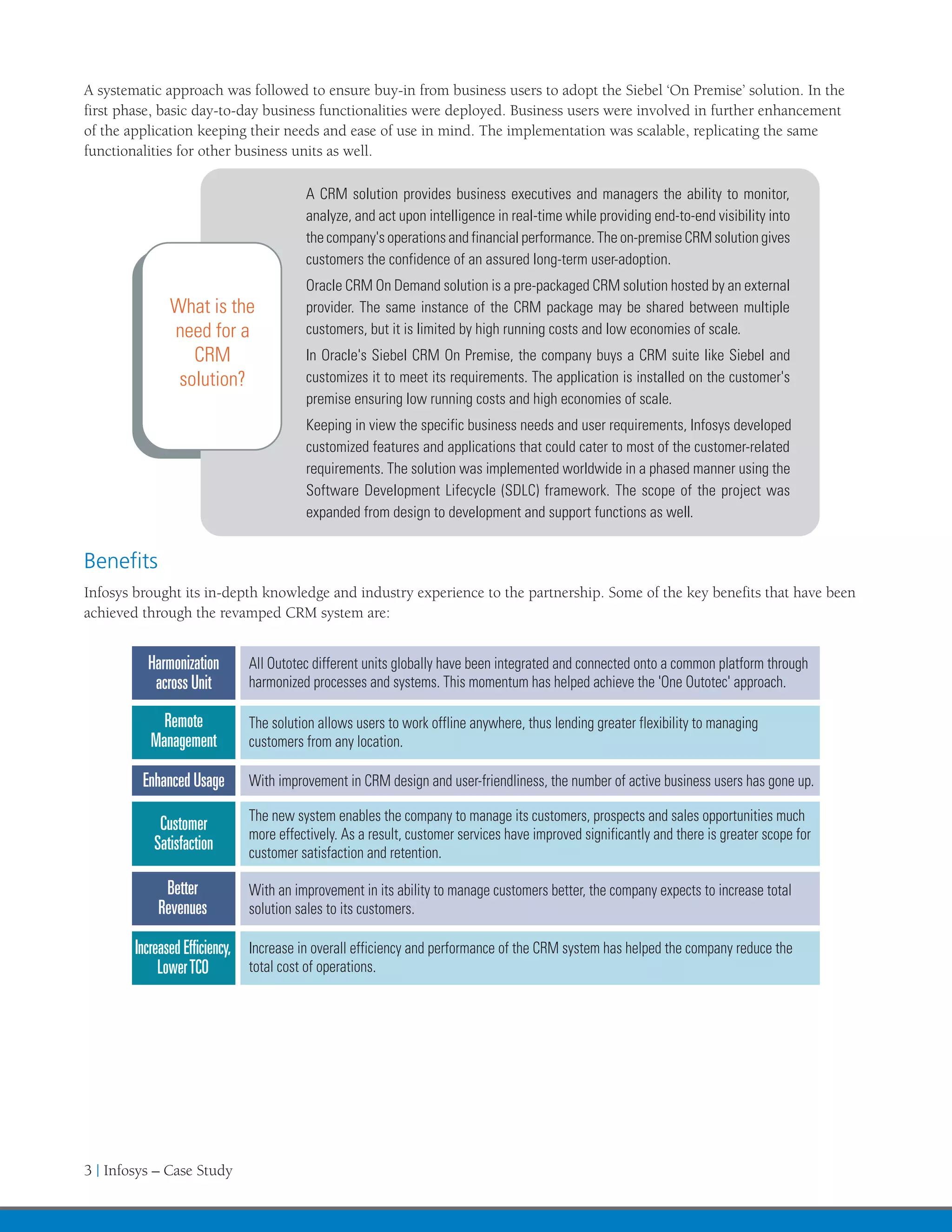 Infosys - Customer Relationship Management | CRM Solutions ...