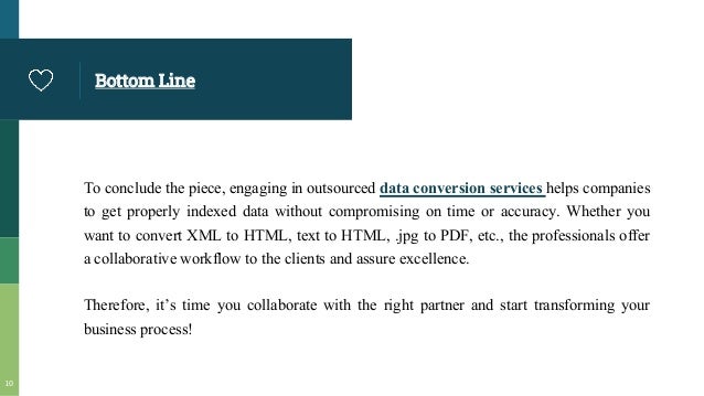 Enhance Bottom Line Efficiency with Outsourced Data Conversion Services ...
