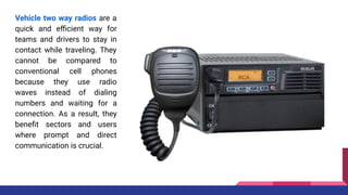 Enhance Communication And Coordination On The Road With Vehicle Two Way ...