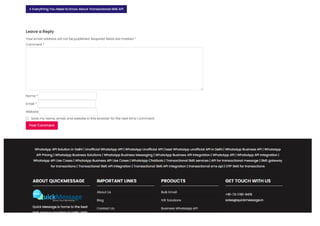 Enhance Customer Service Efficiency Using WhatsApp API | PDF
