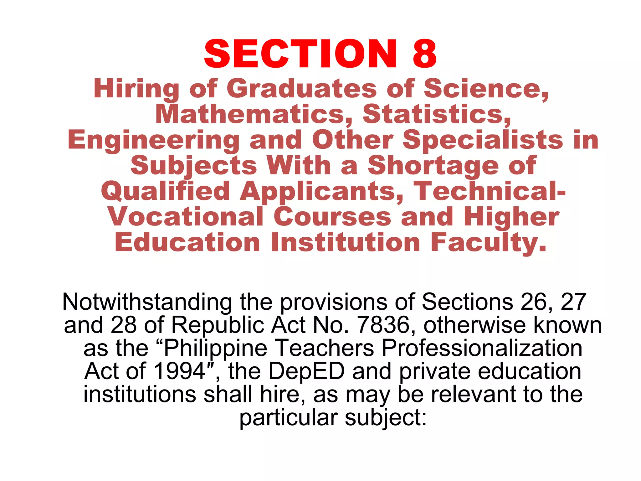 R.A. 10533 Enhanced Basic Education Act of 2013 | PPT