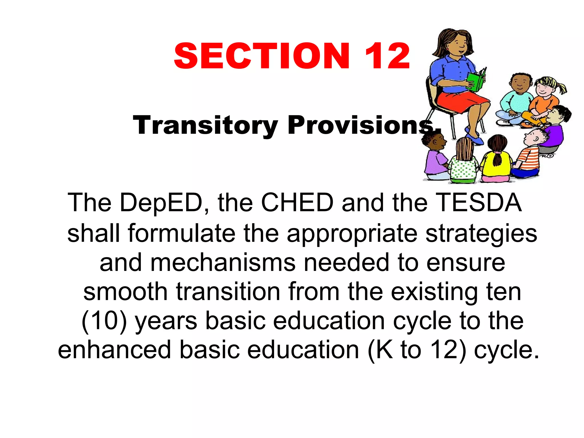 R.A. 10533 Enhanced Basic Education Act of 2013 | PPT