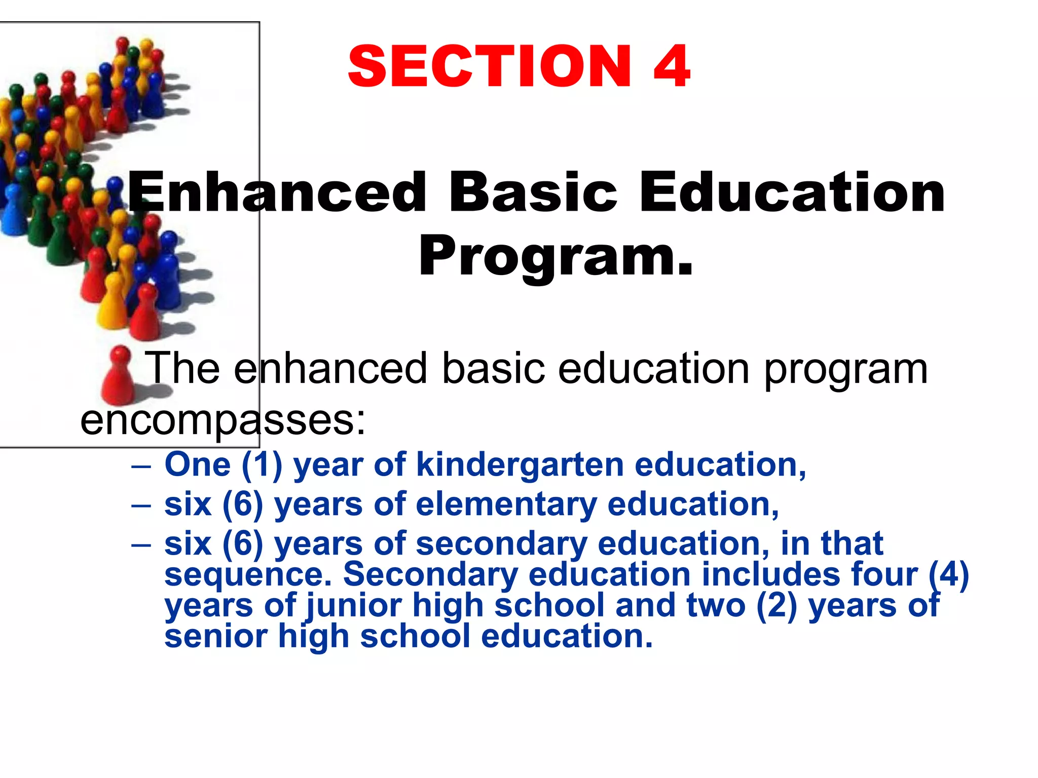 R.A. 10533 Enhanced Basic Education Act of 2013 | PPT