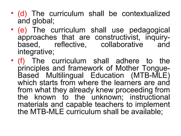 R.A. 10533 Enhanced Basic Education Act of 2013 | PPT