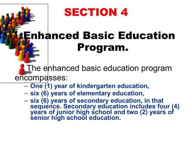 R.A. 10533 Enhanced Basic Education Act of 2013 | PPT
