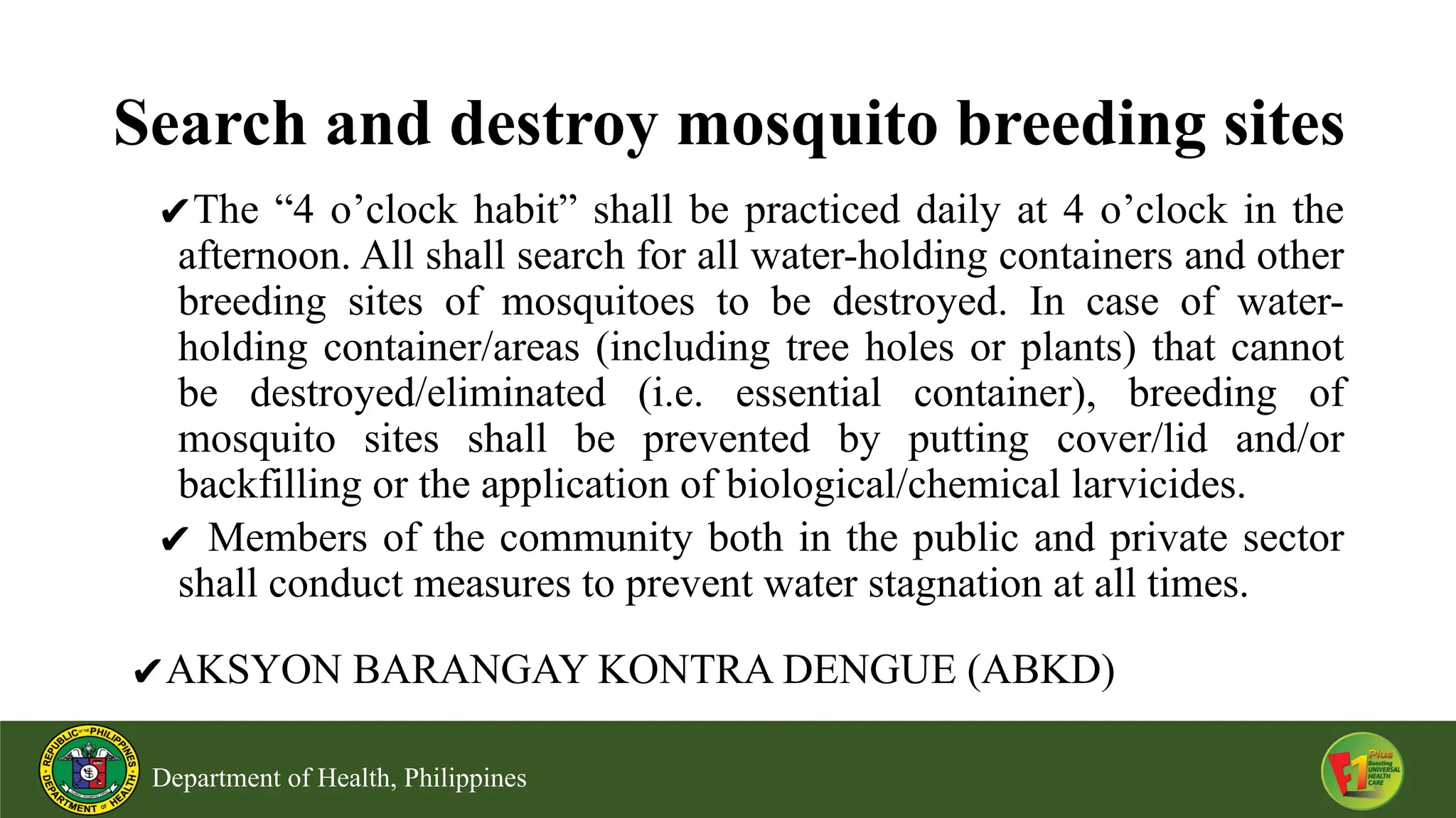 Enhanced 4S Strategy ON AKSYON BARANGAY KONTRA DENGUE | PPTX