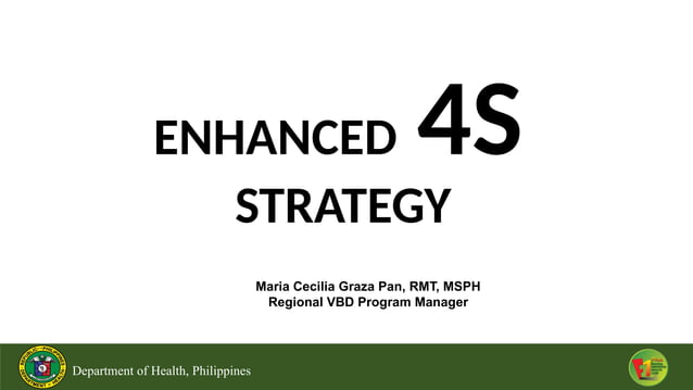 Enhanced 4S Strategy ON AKSYON BARANGAY KONTRA DENGUE | PPTX ...
