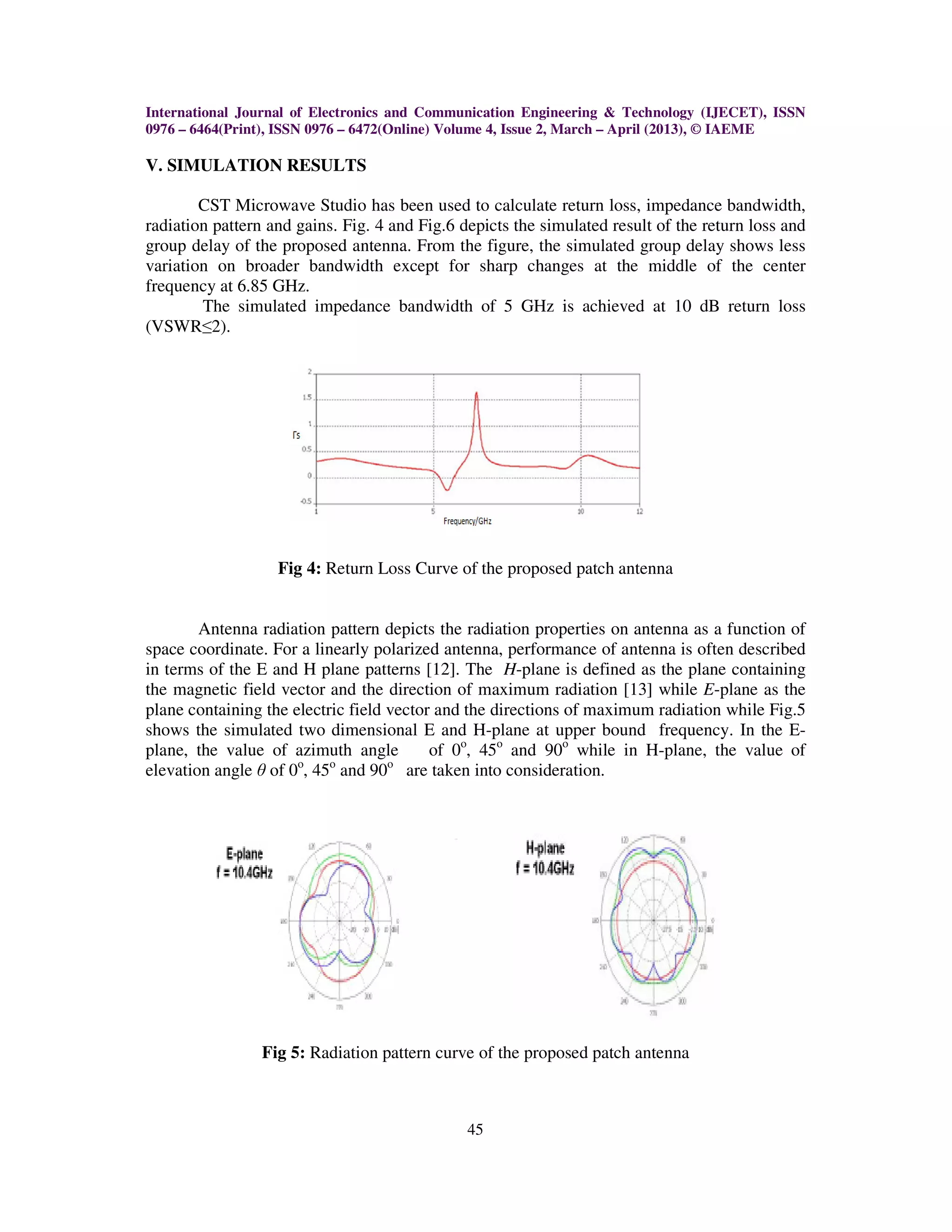 Enhanced bandwidth slotted microstrip patch antenna | PDF