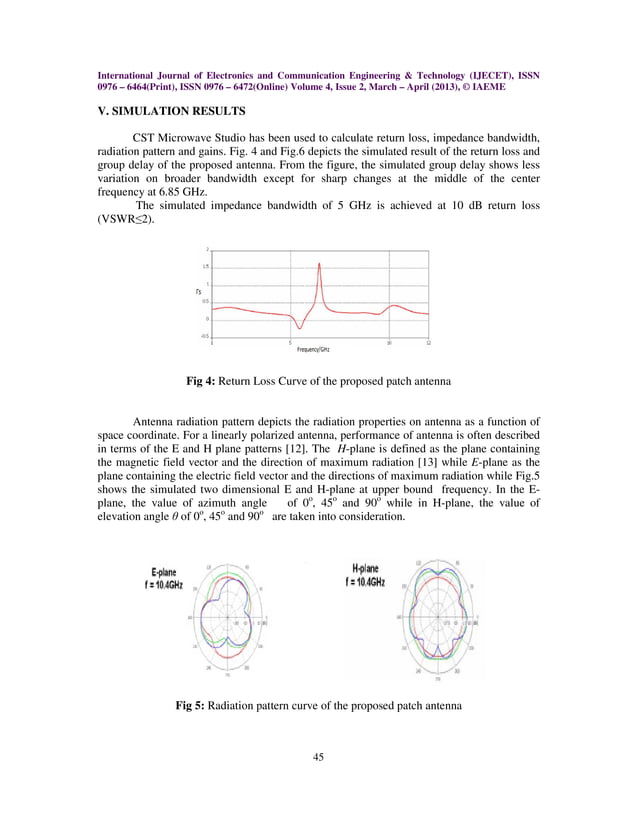 Enhanced bandwidth slotted microstrip patch antenna | PDF