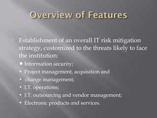 Enhanced bank security requirements of BSP Circular 808 | PPT