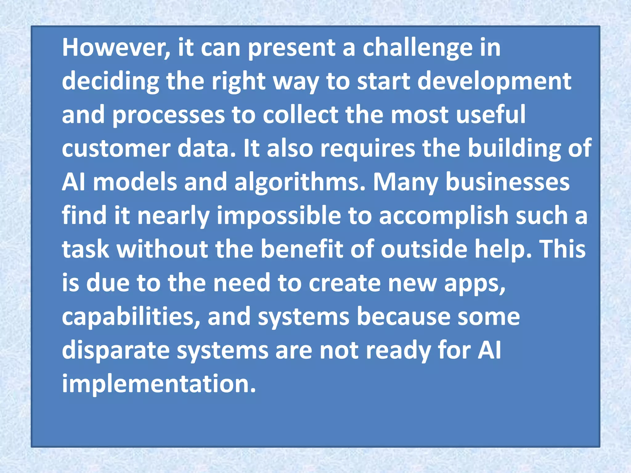 Enhanced Business Communications with Artificial Intelligence | PPT