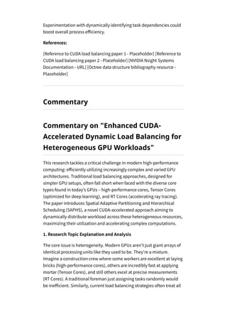 Enhanced CUDA-Accelerated Dynamic Load Balancing for Heterogeneous GPU ...