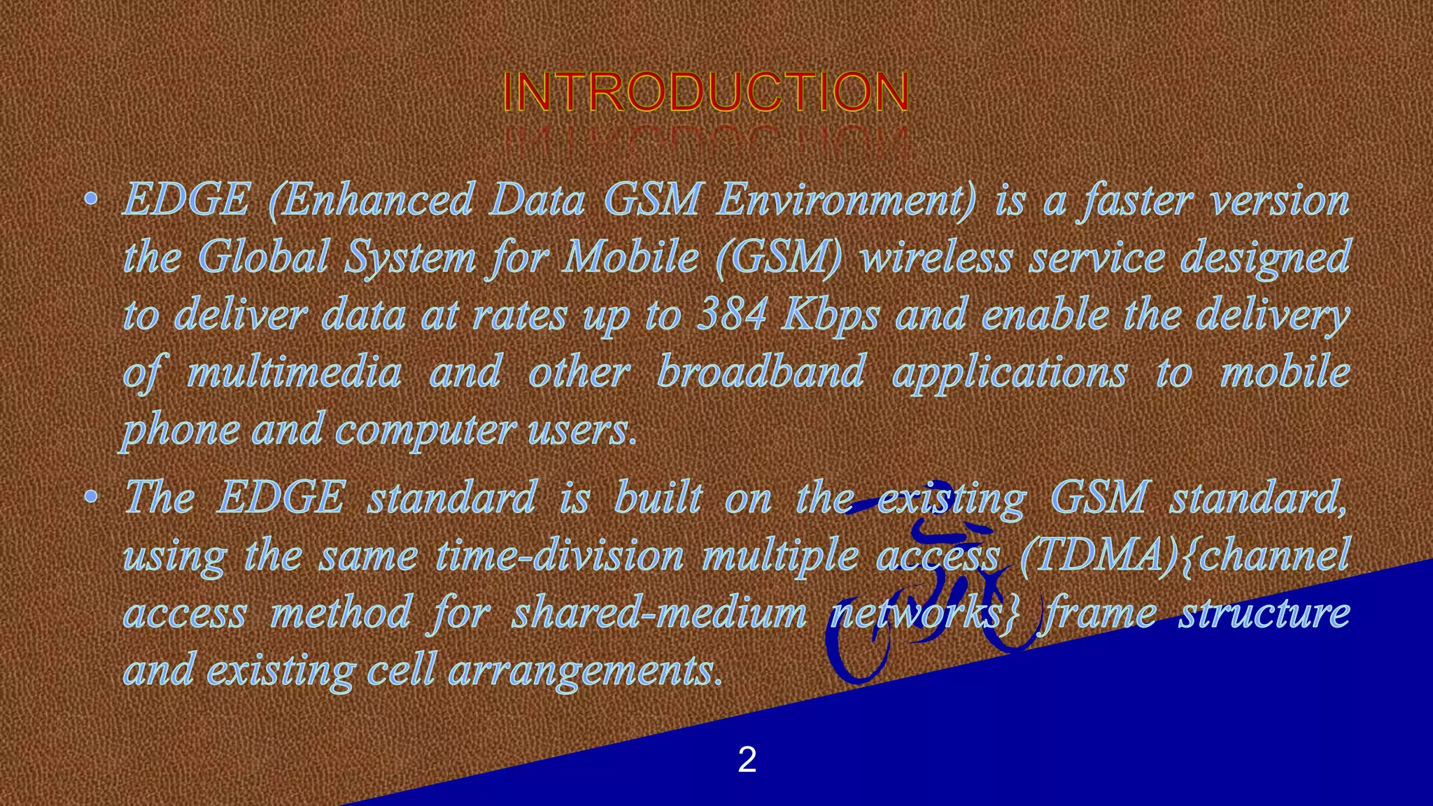Enhanced data gsm environment | PPT