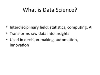 Introduction to ehanced_Data_Science_PPT.pptx